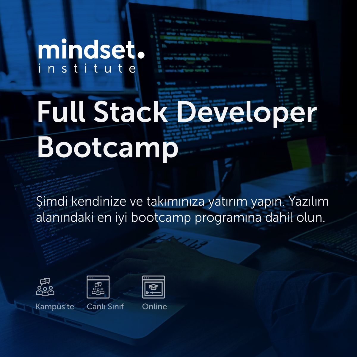 Full Stack Developer Bootcamp Yeni Dönem | Mindset Institute Full Stack Developer Bootcamp Yeni Dönem | Mindset Institute
