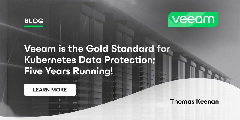 Veeam Kasten: GigaOm Leader & Outperformer 5 Years Straight | Marc Sauter Veeam Kasten: GigaOm Leader & Outperformer 5 Years Straight | Marc Sauter