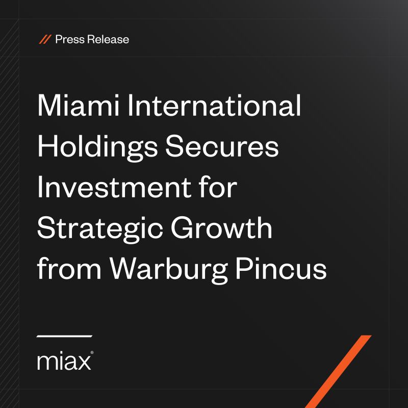 MIAX Exchange Group on LinkedIn: #exchange MIAX Exchange Group on LinkedIn: #exchange