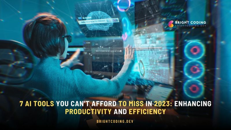 Mohamed IDBRAHIM on LinkedIn: 7 AI Tools You Can’t Afford to Miss in ... Mohamed IDBRAHIM on LinkedIn: 7 AI Tools You Can’t Afford to Miss in ...