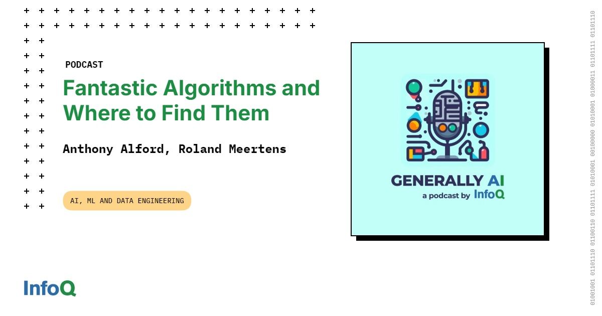 InfoQ on LinkedIn: #infoq #podcast #algorithms #generativeai #llms #ai InfoQ on LinkedIn: #infoq #podcast #algorithms #generativeai #llms #ai