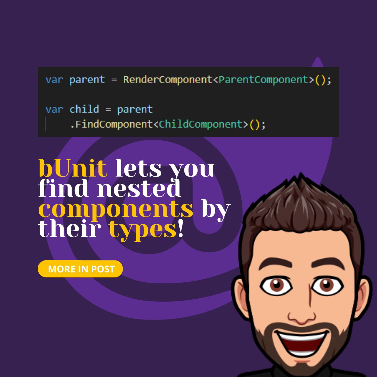 Pawel Bazyluk on LinkedIn: #blazor #bunit #extension #component Pawel Bazyluk on LinkedIn: #blazor #bunit #extension #component