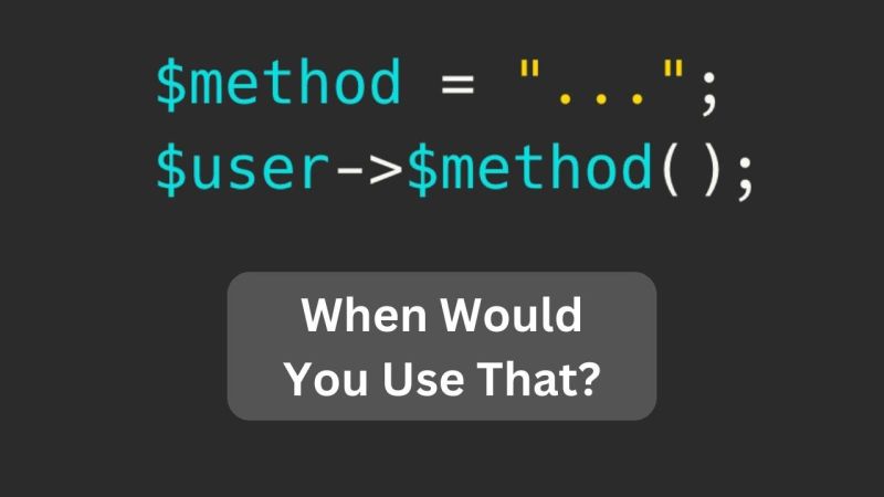 Povilas Korop on LinkedIn: PHP: Dynamic Names of Properties/Methods Povilas Korop on LinkedIn: PHP: Dynamic Names of Properties/Methods
