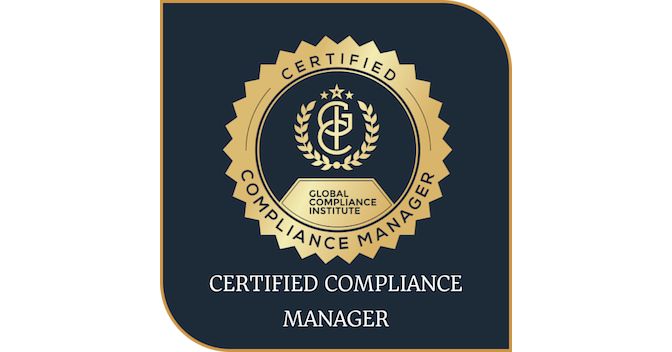 CCM- CERTIFIED COMPLIANCE MANAGER was issued by Global Compliance ... CCM- CERTIFIED COMPLIANCE MANAGER was issued by Global Compliance ...