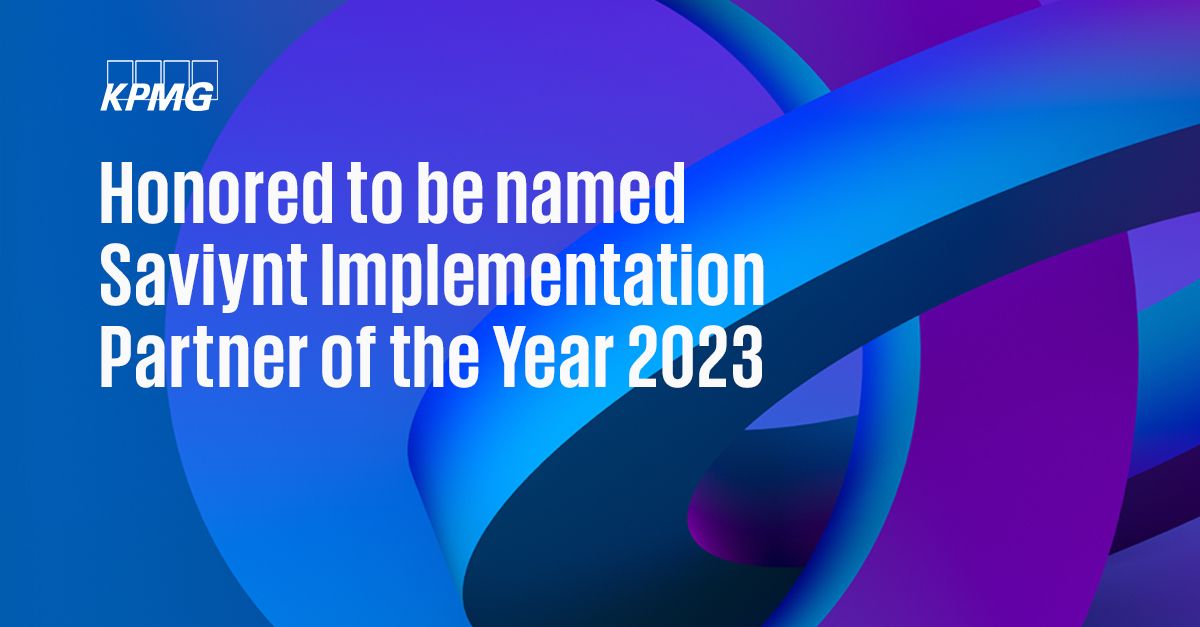 LinkedIn Scott Verschoor 페이지: KPMG awarded Saviynt Implementation ... LinkedIn Scott Verschoor 페이지: KPMG awarded Saviynt Implementation ...