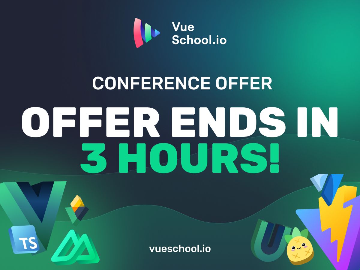 Vue School on LinkedIn: #vueschool #vuejs #js Vue School on LinkedIn: #vueschool #vuejs #js