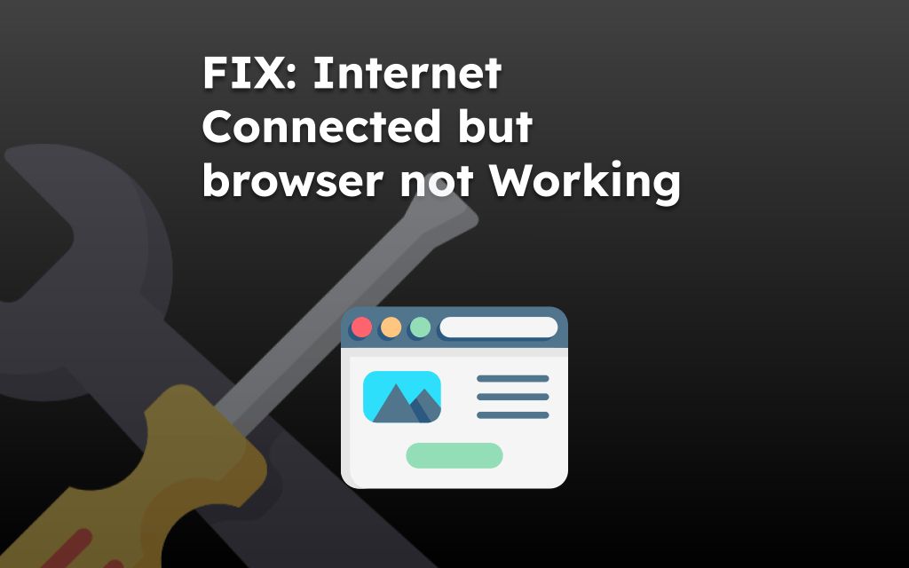 BrowserHow on LinkedIn: How to Fix: Internet connected but browser on ... BrowserHow on LinkedIn: How to Fix: Internet connected but browser on ...