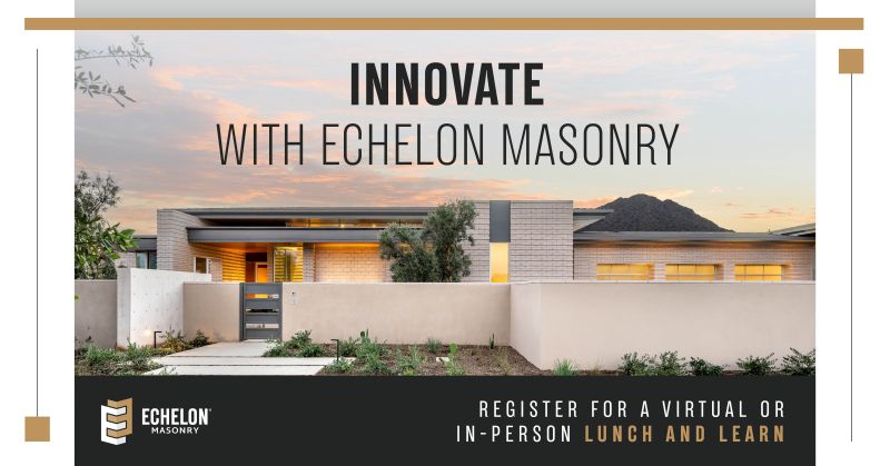 Echelon Masonry on LinkedIn: Masonry & Architecture CEUs: Echelon Lunch ... Echelon Masonry on LinkedIn: Masonry & Architecture CEUs: Echelon Lunch ...