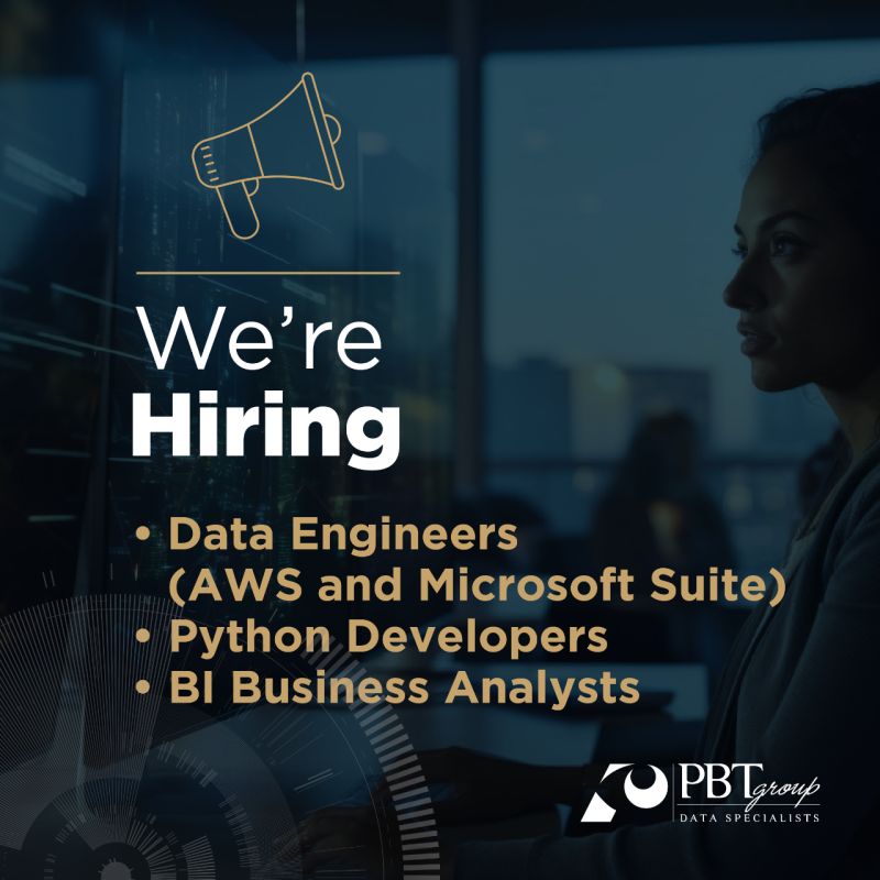 PBT Group on LinkedIn: Careers PBT Group on LinkedIn: Careers
