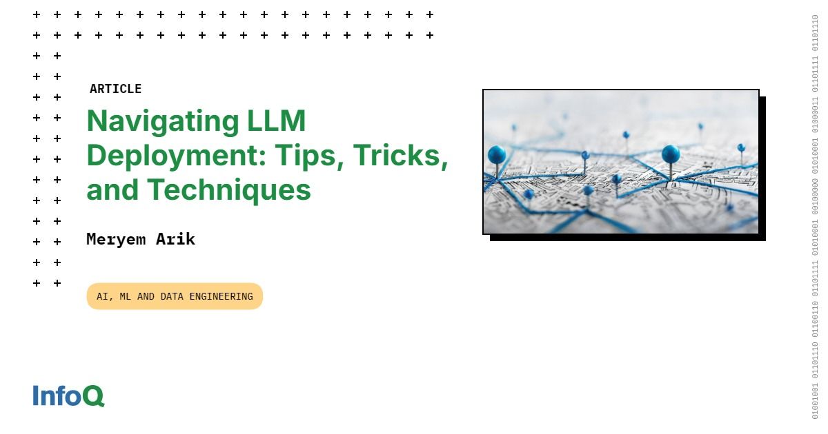 InfoQ on LinkedIn: #infoq #llms #generativeai #ai #freedownload InfoQ on LinkedIn: #infoq #llms #generativeai #ai #freedownload