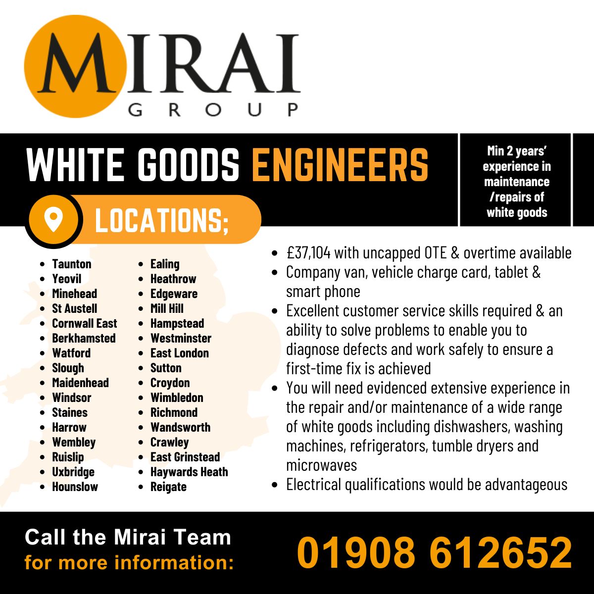 Mirai Group Recruitment on LinkedIn: We are recruiting White Goods ... Mirai Group Recruitment on LinkedIn: We are recruiting White Goods ...