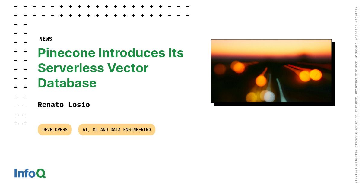 InfoQ on LinkedIn: #infoq #ai #ml #serverless #database InfoQ on LinkedIn: #infoq #ai #ml #serverless #database