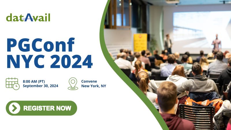 Datavail is proud to sponsor PGConf NYC 2024, a premier conference for ... Datavail is proud to sponsor PGConf NYC 2024, a premier conference for ...