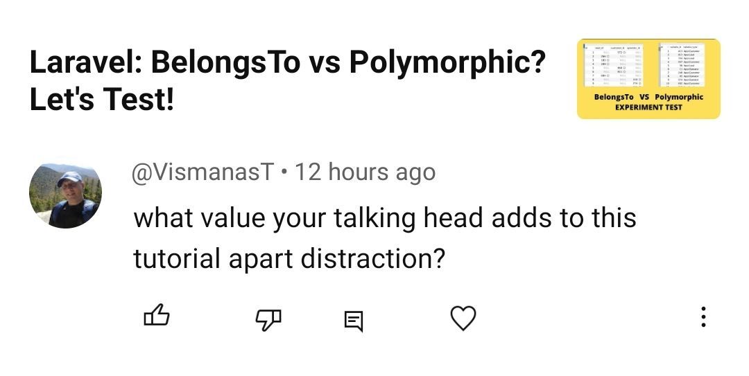 Povilas Korop on LinkedIn: Received this comment on YouTube. The first ... Povilas Korop on LinkedIn: Received this comment on YouTube. The first ...