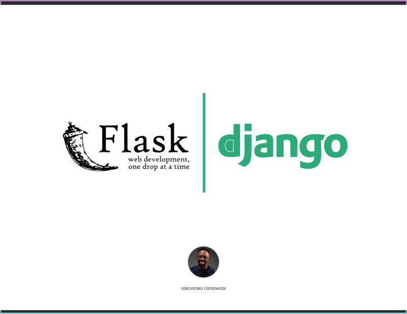 Chukwudi Igbojionu on LinkedIn: Django vs. Flask: Choosing the Right ... Chukwudi Igbojionu on LinkedIn: Django vs. Flask: Choosing the Right ...