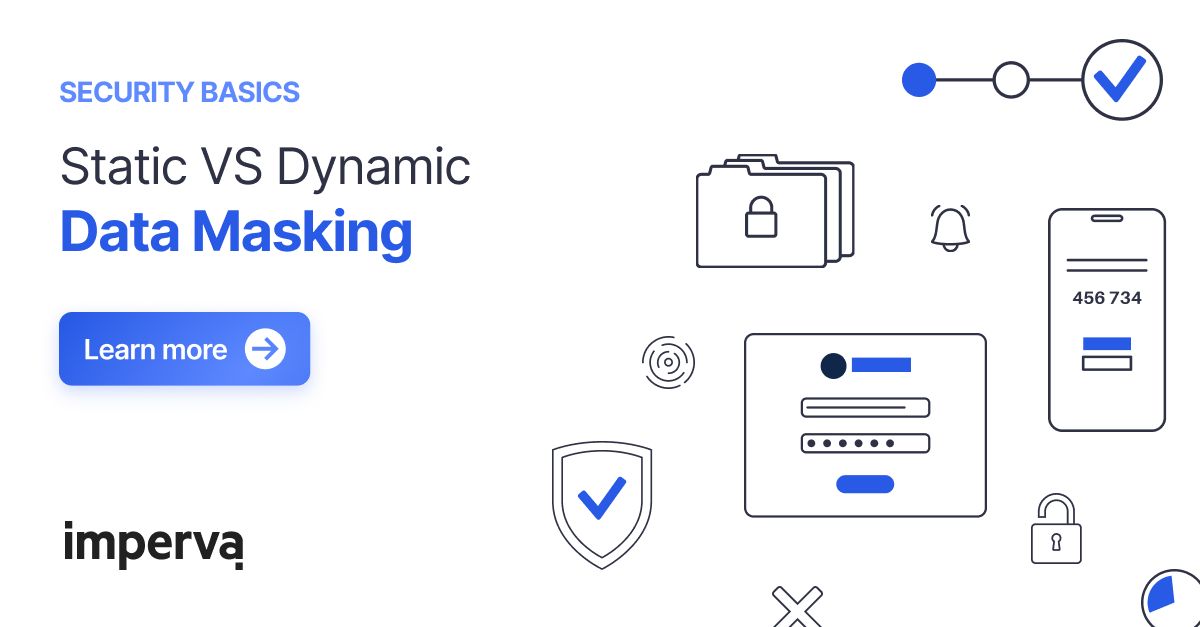 Rachel Baer-Morash on LinkedIn: Static vs. Dynamic Data Masking ... Rachel Baer-Morash on LinkedIn: Static vs. Dynamic Data Masking ...