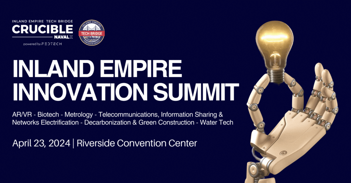FedTech on LinkedIn: NavalX Inland Empire Innovation Summit | FedTech FedTech on LinkedIn: NavalX Inland Empire Innovation Summit | FedTech