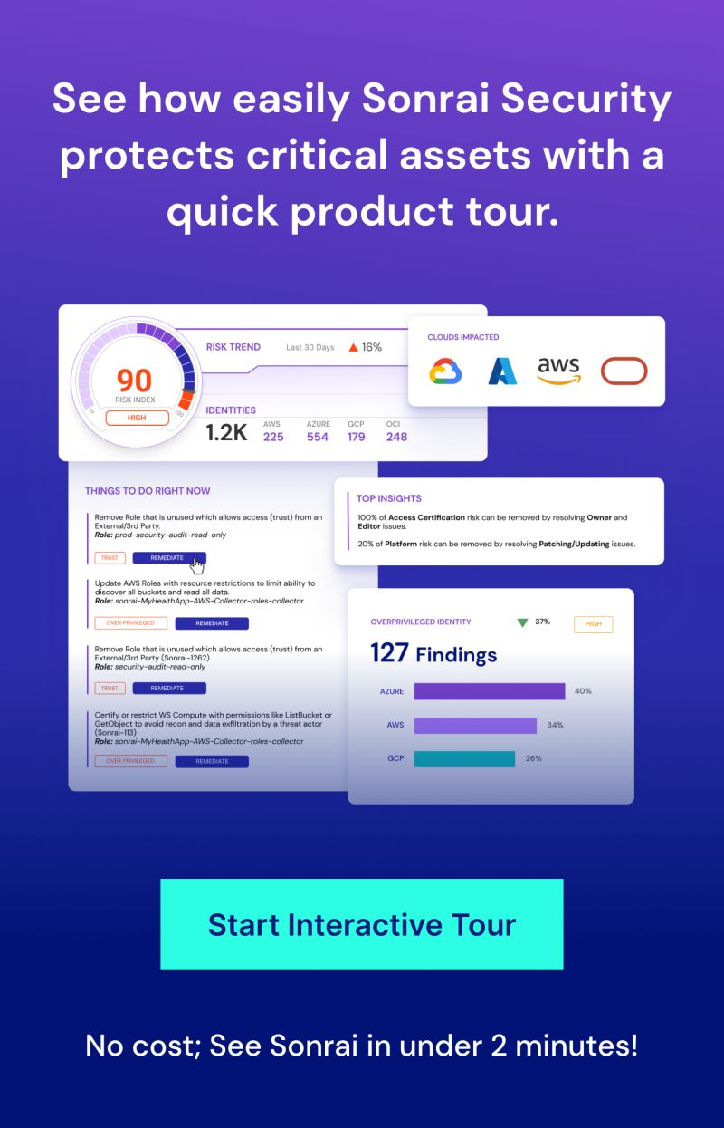 Sonrai Security on LinkedIn: Sonrai Security Product Tour Sonrai Security on LinkedIn: Sonrai Security Product Tour