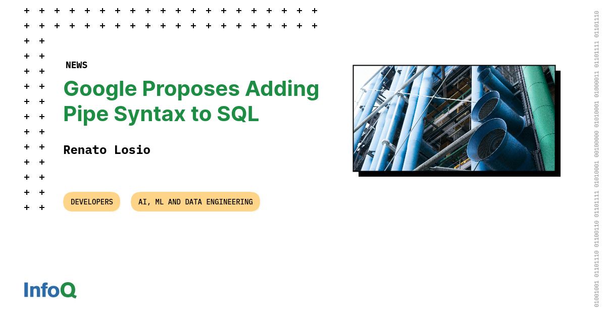 InfoQ on LinkedIn: #infoq #sql #database #google InfoQ on LinkedIn: #infoq #sql #database #google