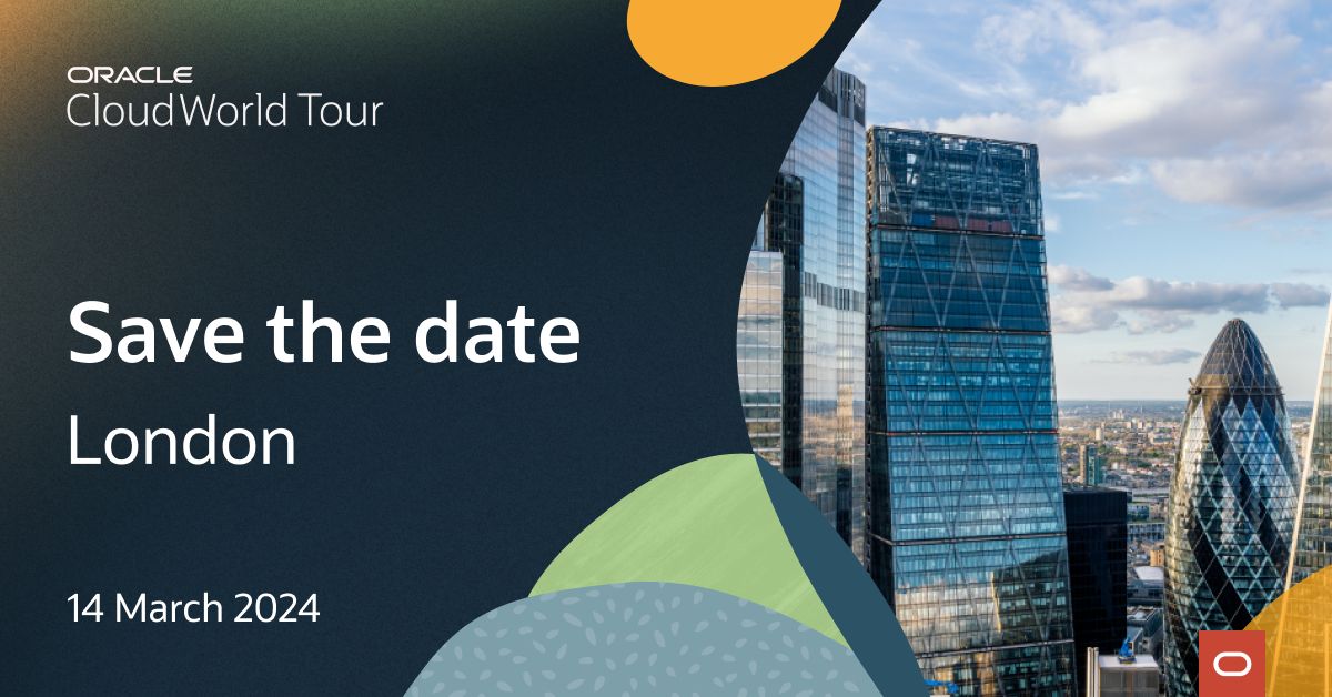 Carlos Aldama on LinkedIn: Oracle CloudWorld Tour Carlos Aldama on LinkedIn: Oracle CloudWorld Tour