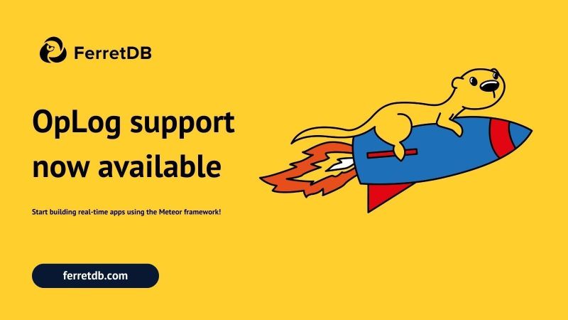FerretDB on LinkedIn: #meteorjs #opensource #postgres FerretDB on LinkedIn: #meteorjs #opensource #postgres