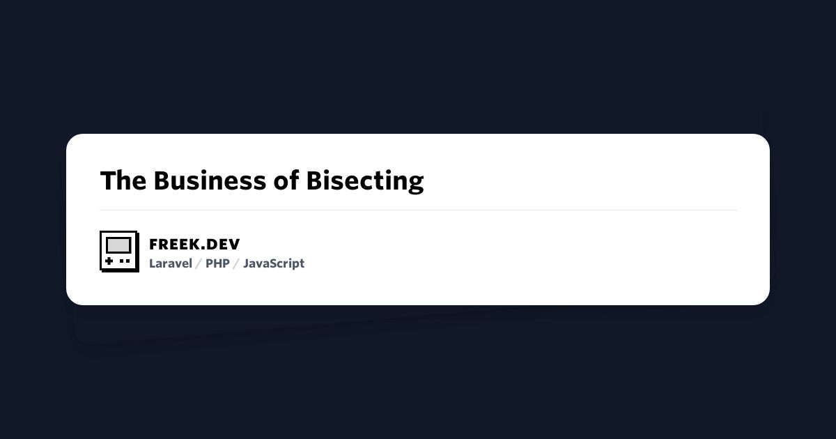LaraChat on LinkedIn: LaraChat Articles - The Business of Bisecting LaraChat on LinkedIn: LaraChat Articles - The Business of Bisecting