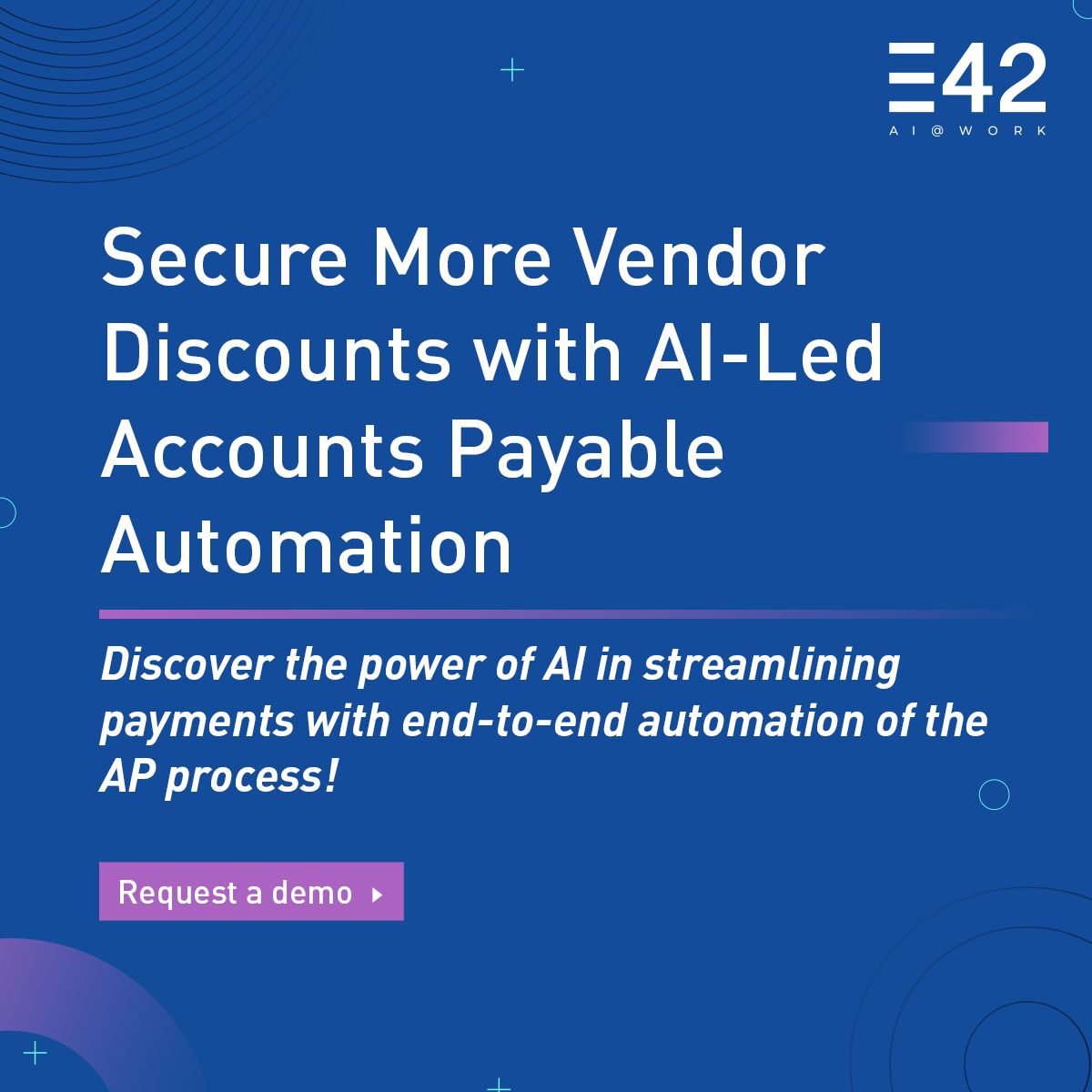 E42.ai on LinkedIn: Streamline Your Finance Processes with Accounts ... E42.ai on LinkedIn: Streamline Your Finance Processes with Accounts ...