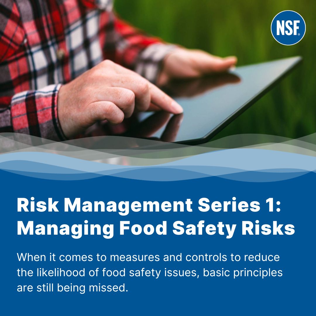 NSF - Food and Nutrition on LinkedIn: Risk Management Series 1 ... NSF - Food and Nutrition on LinkedIn: Risk Management Series 1 ...