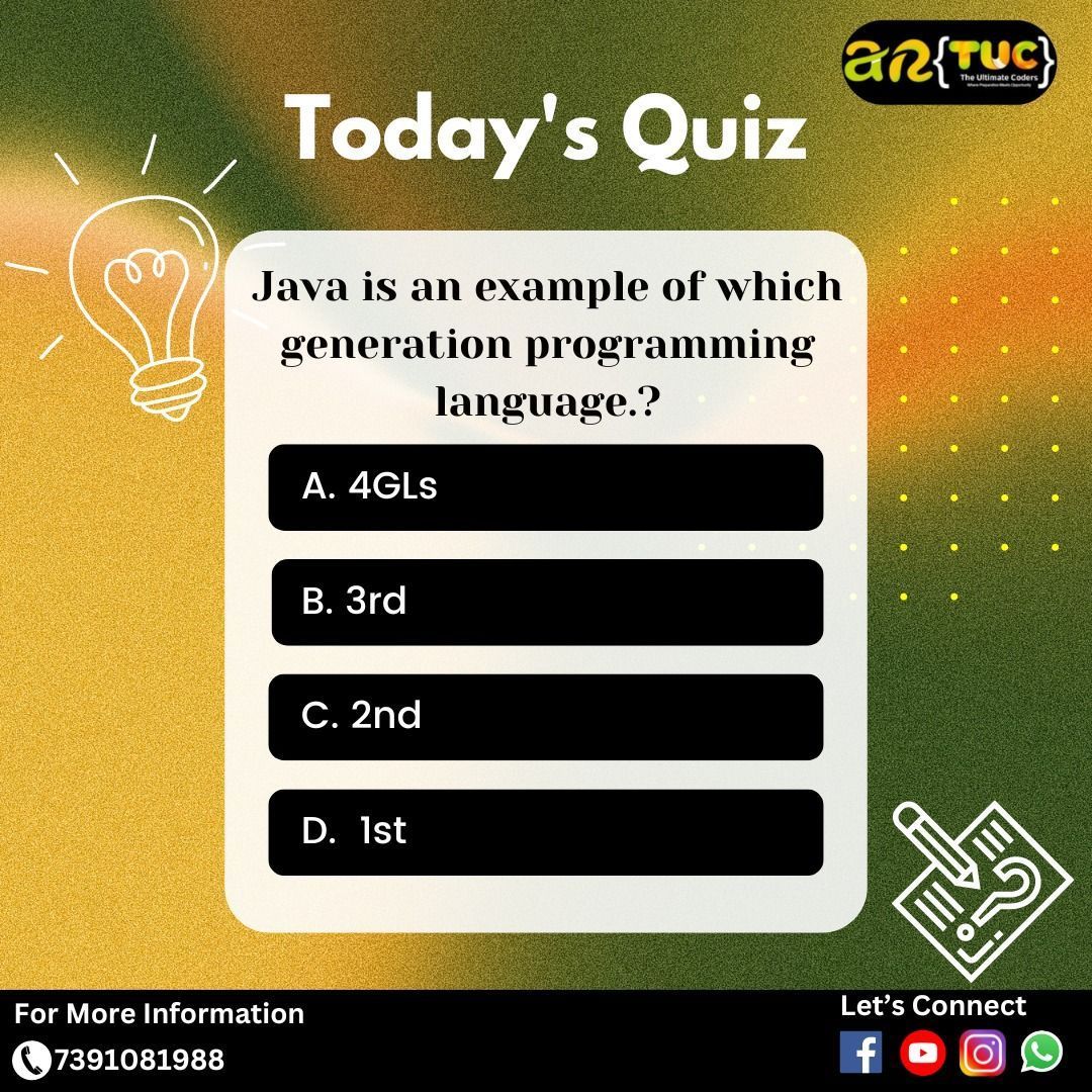 AR TUC - (Training and Placement) on LinkedIn: #quiztime #techsavvy # ... AR TUC - (Training and Placement) on LinkedIn: #quiztime #techsavvy # ...