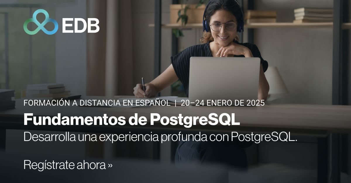 EDB on LinkedIn: #edbpostgresai #justsolveitwithpostgres #postgresql #dba… EDB on LinkedIn: #edbpostgresai #justsolveitwithpostgres #postgresql #dba…