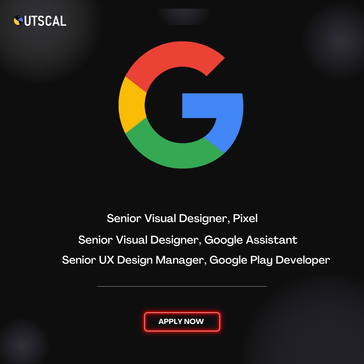 Outscal on LinkedIn: #games #gaming #gamedev #google #hiring #jobs Outscal on LinkedIn: #games #gaming #gamedev #google #hiring #jobs