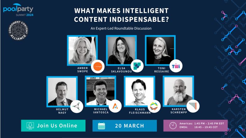 Learn about intelligent content at PoolParty Semantic Suite Summit ... Learn about intelligent content at PoolParty Semantic Suite Summit ...