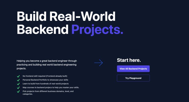 Solomon Eseme on LinkedIn: Build Real-World Backend Projects ... Solomon Eseme on LinkedIn: Build Real-World Backend Projects ...
