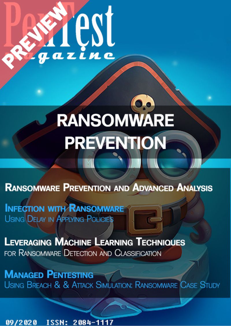 PenTest Magazine on LinkedIn: PREVIEW: Ransomware Prevention PenTest Magazine on LinkedIn: PREVIEW: Ransomware Prevention