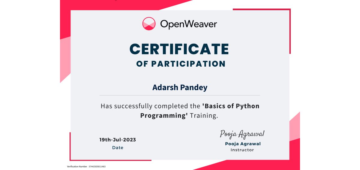Adersh Panday on LinkedIn: 'Basics of Python Programming for Absolute ... Adersh Panday on LinkedIn: 'Basics of Python Programming for Absolute ...