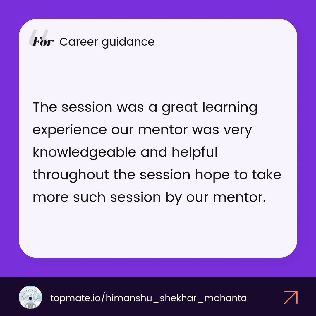 Himanshu Shekhar Mohanta on LinkedIn: Himanshu Shekhar Mohanta Himanshu Shekhar Mohanta on LinkedIn: Himanshu Shekhar Mohanta