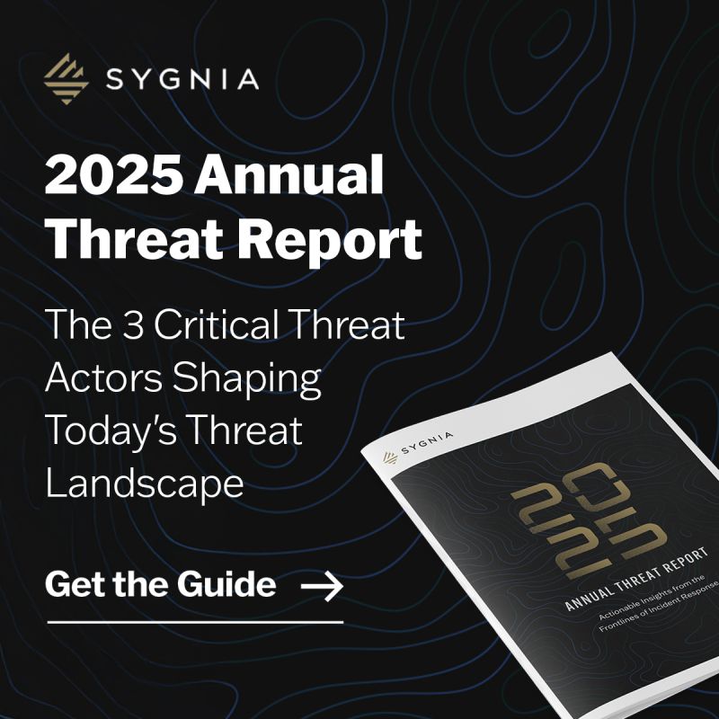 2025 Annual Threat Report | Cybersecurity Insights & Strategies | Sygnia 2025 Annual Threat Report | Cybersecurity Insights & Strategies | Sygnia