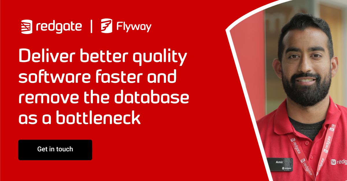 Redgate Software on LinkedIn: Flyway - Automate database deployments ... Redgate Software on LinkedIn: Flyway - Automate database deployments ...