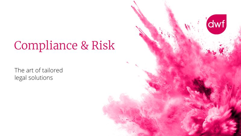DWF (Legal Operations) on LinkedIn: #dwf #compliance #risk #legalops # ... DWF (Legal Operations) on LinkedIn: #dwf #compliance #risk #legalops # ...