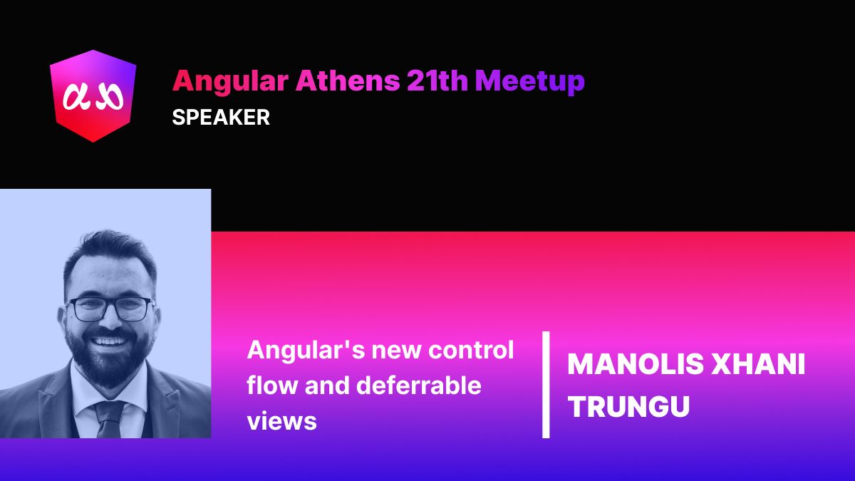 Angular Athens on LinkedIn: #angularathens #angular #opensource # ... Angular Athens on LinkedIn: #angularathens #angular #opensource # ...