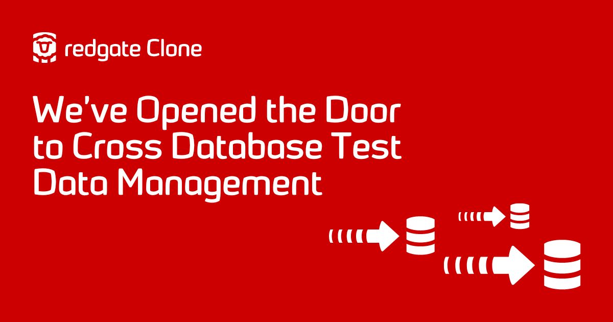Redgate Software on LinkedIn: Redgate opens the doors to cross-database ... Redgate Software on LinkedIn: Redgate opens the doors to cross-database ...