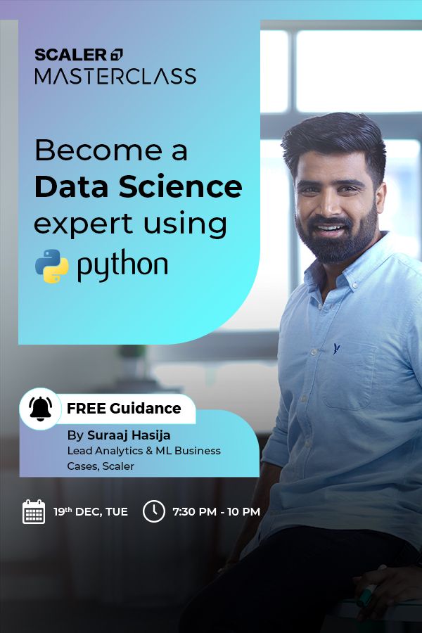 Scaler on LinkedIn: Data Science using Python Scaler on LinkedIn: Data Science using Python