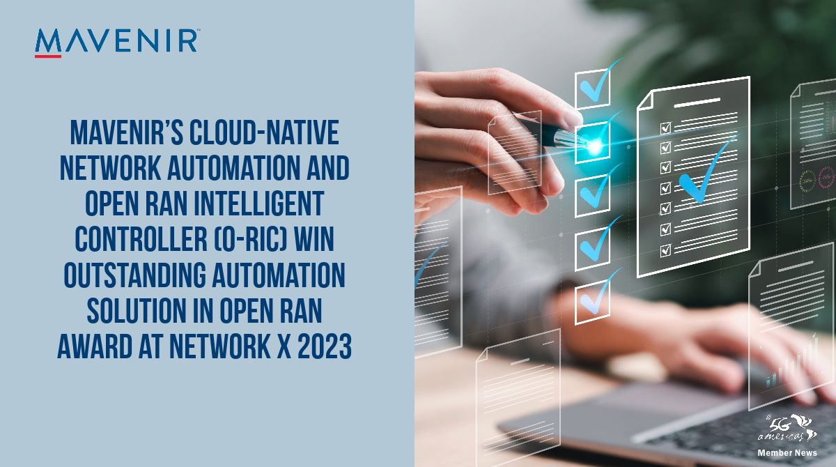 5GAmericas on LinkedIn: Mavenir’s Cloud-Native Network Automation and ... 5GAmericas on LinkedIn: Mavenir’s Cloud-Native Network Automation and ...