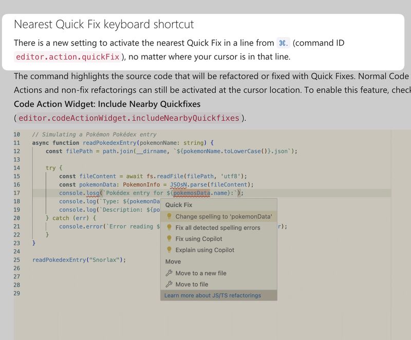 Jaga Santagostino on LinkedIn: Nice QoL change in VSCode! Jaga Santagostino on LinkedIn: Nice QoL change in VSCode!