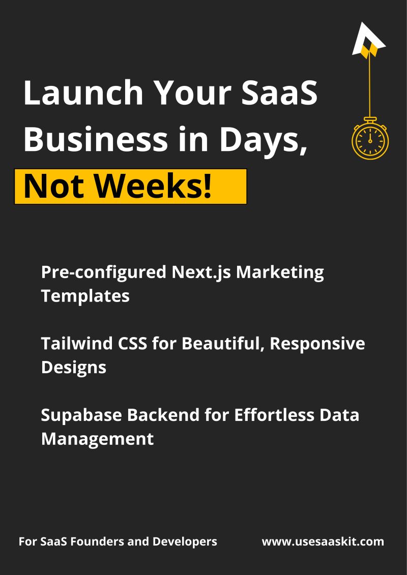 useSAASkit on LinkedIn: #saaslaunch #usesaaskit #nextjs #tailwindcss # ... useSAASkit on LinkedIn: #saaslaunch #usesaaskit #nextjs #tailwindcss # ...