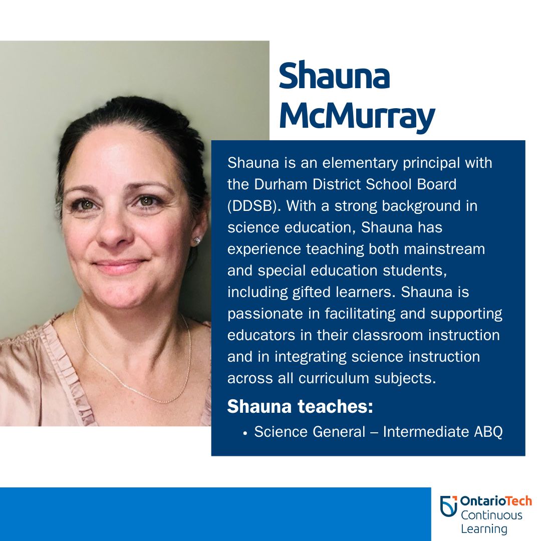 #continuouslearning #meettheinstructor | Ontario Tech University ... #continuouslearning #meettheinstructor | Ontario Tech University ...