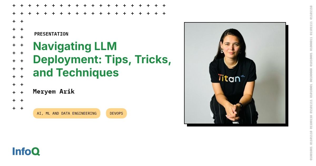 InfoQ on LinkedIn: #llms #infoq #transcript #ai #selfhostedai #deployment InfoQ on LinkedIn: #llms #infoq #transcript #ai #selfhostedai #deployment