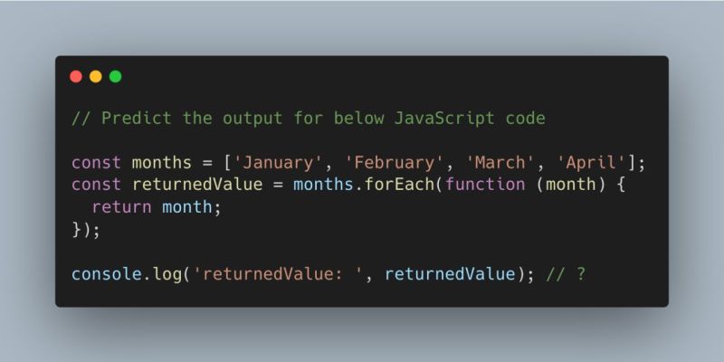 Yogesh Chavan on LinkedIn: ๐ก Predict the output for below JavaScript ... Yogesh Chavan on LinkedIn: ๐ก Predict the output for below JavaScript ...