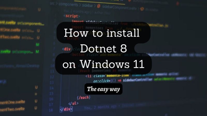 How to install software easily with Dotnet? | Abdallah Yashir Ramsing ... How to install software easily with Dotnet? | Abdallah Yashir Ramsing ...