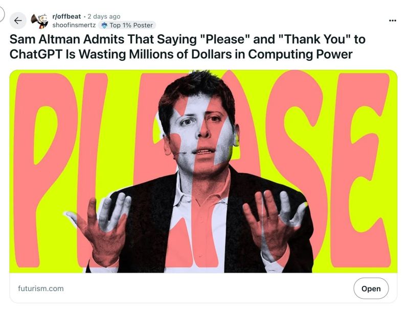 You probably should NOT say You probably should NOT say
